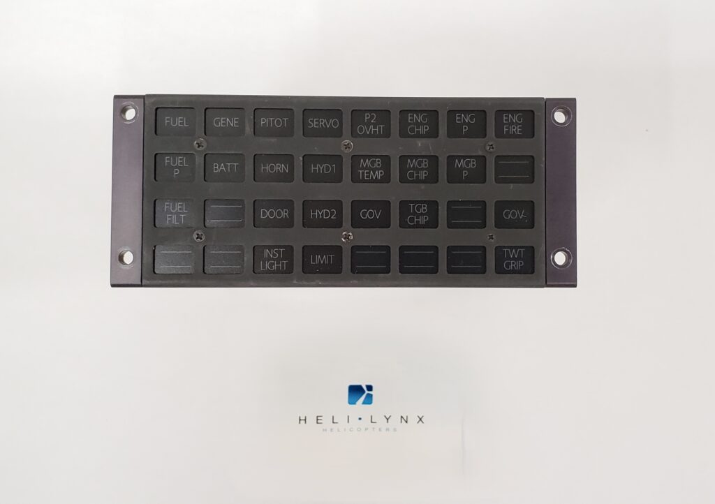 CAUTION WARNING PANEL 704A47723076 – Heli-Lynx Helicopters – Generate ...